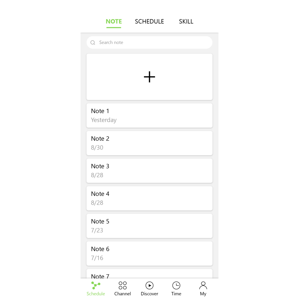 Time Map – UAL: Portfolio