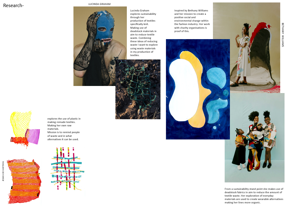 Experimental process – UAL: Portfolio