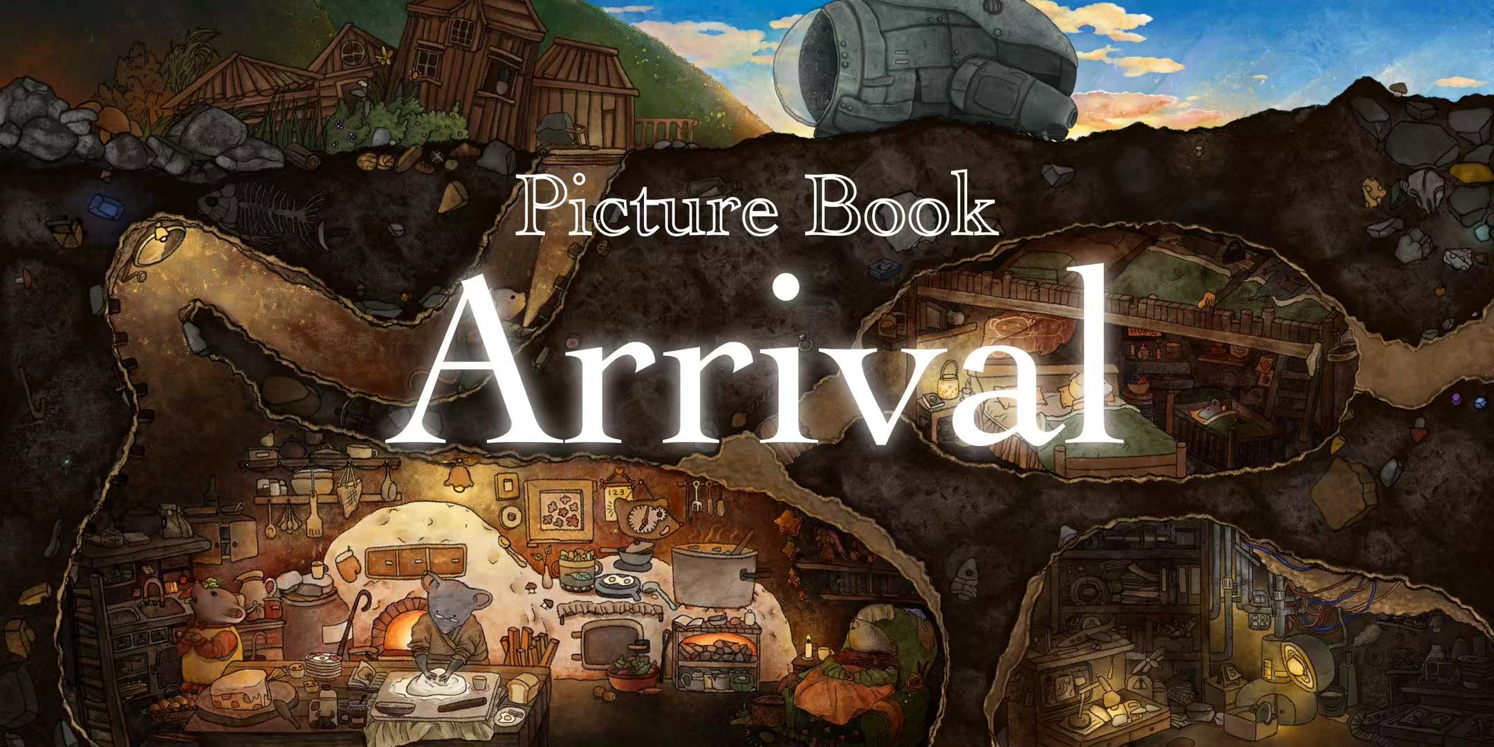 Picture Book-Arrival - Ruobing Li - UAL Showcase