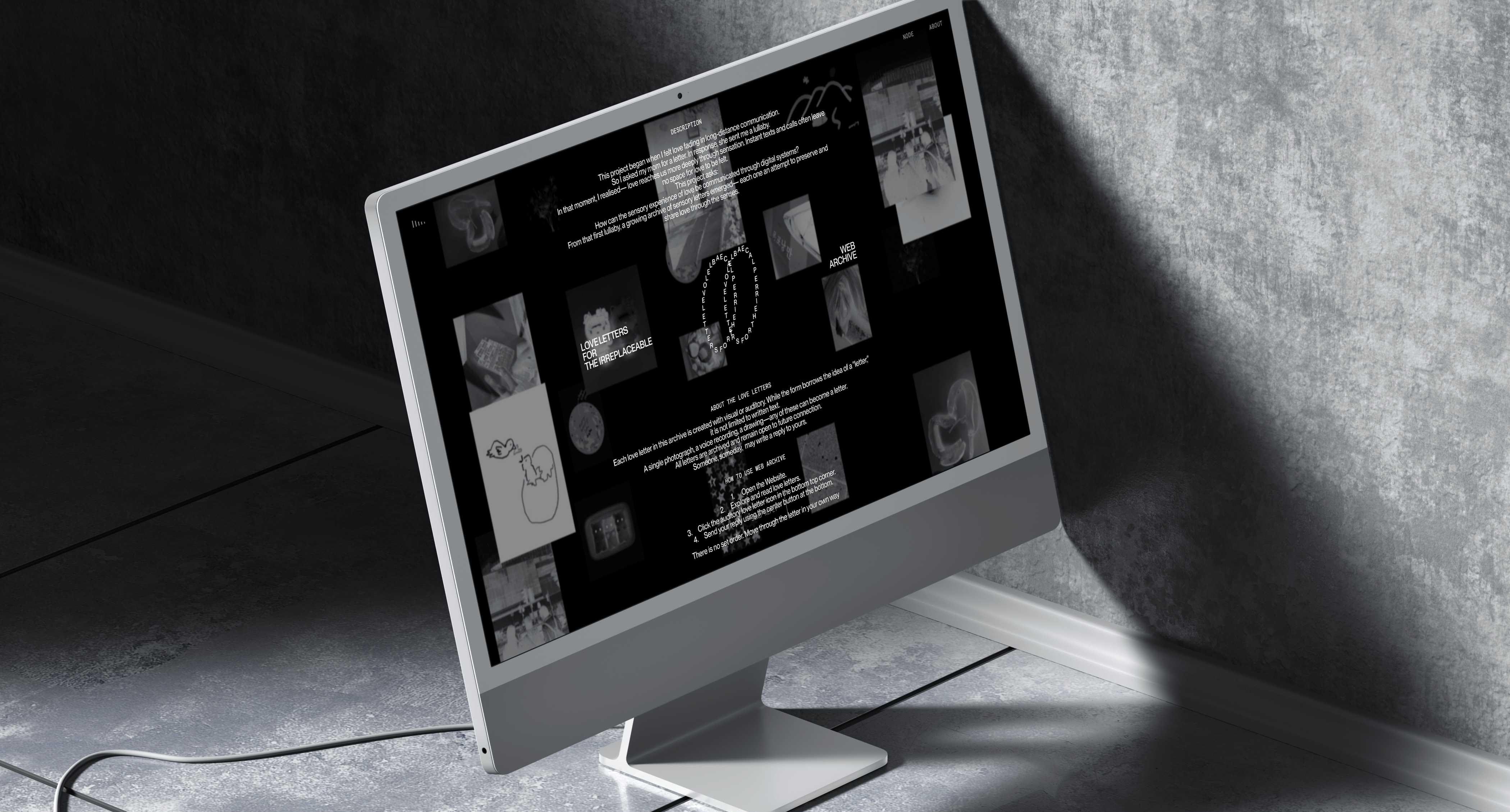 Love Letters for Irreplaceable - Dain Kim - UAL Showcase