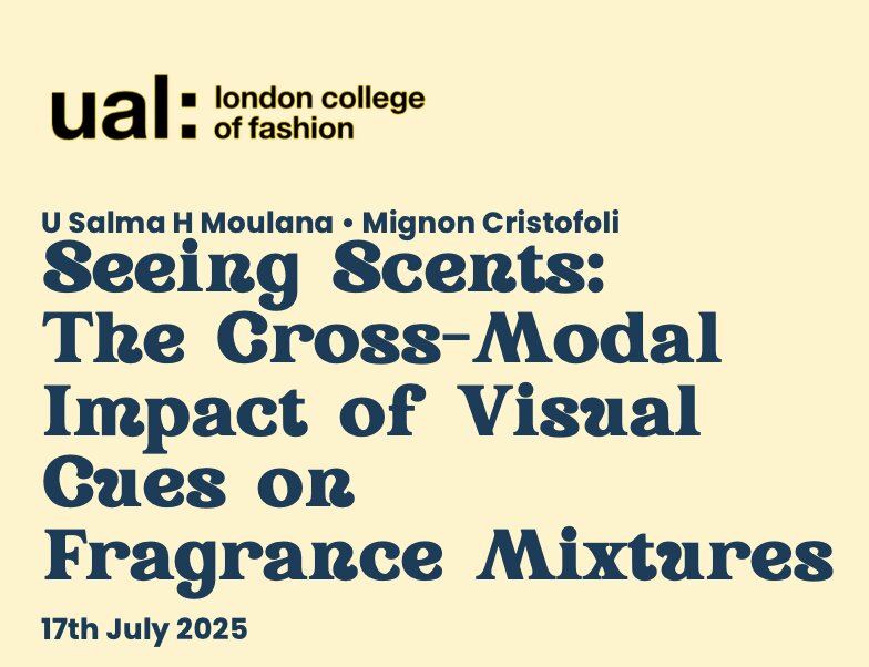Seeing Scents: Colour x Odour - Salma Moulana - UAL Showcase